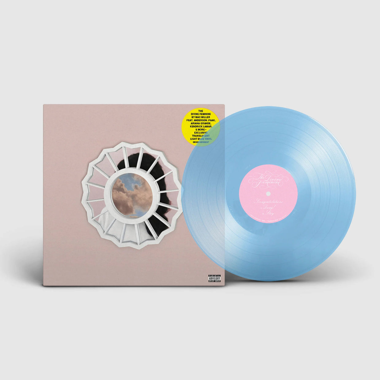 The Divine Feminine - Light Blue Color Vinyl | Mac Miller Vinyl Dubai ...